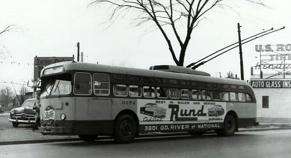 DETROIT TRANSIT HISTORY.info: Bus & Trolley Photos 1950's - Pg.1